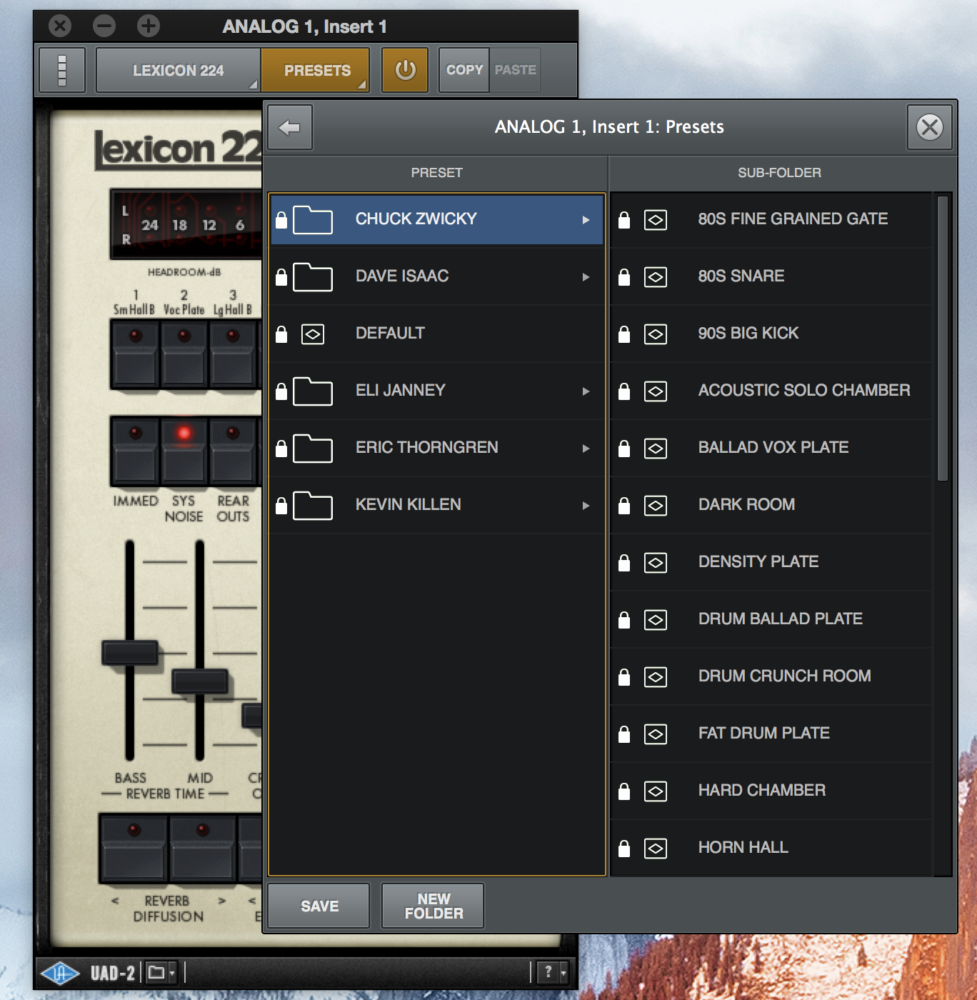 Lexicon 224 Digital Reverbの使い方・設定の説明【プラグイン リバーブ/UAD-2】 - 前田的DTMブログ